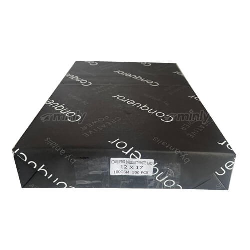 Conqueror Brilliant White 12" x 17" - MINLY PAPER SDN. BHD. Paper ...