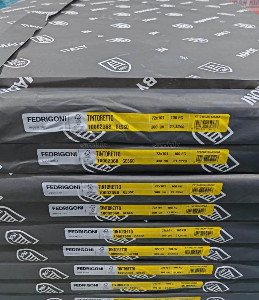 Fedrigoni Tintoretto Gesso 300gsm 72 x 101cm – MINLY PAPER SDN. BHD.